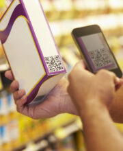 Custom Barcode and QR Code Labels | Blue Ribbon Tag & Label